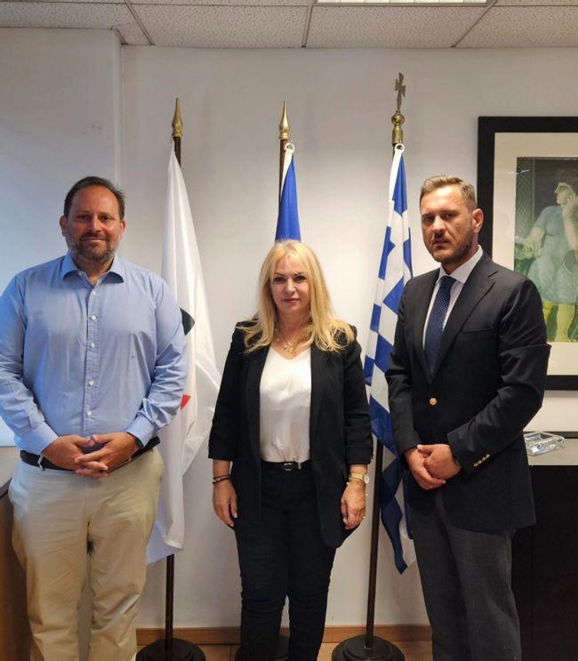 2023 ΕΠΙΣΚΕΨΗ ΥΠΑΝΕ κα ΑΝΝΗ-ΜΑΝΗ ΠΑΠΑΔΗΜΗΤΡΙΟΥ – Διοικητική Ιστορία ΟΒΙ